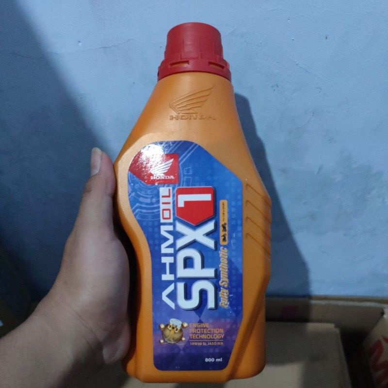Jual Oli SPX 1 AHM HONDA 4T 10W-30 0,8Liter 100% Asli | Shopee Indonesia