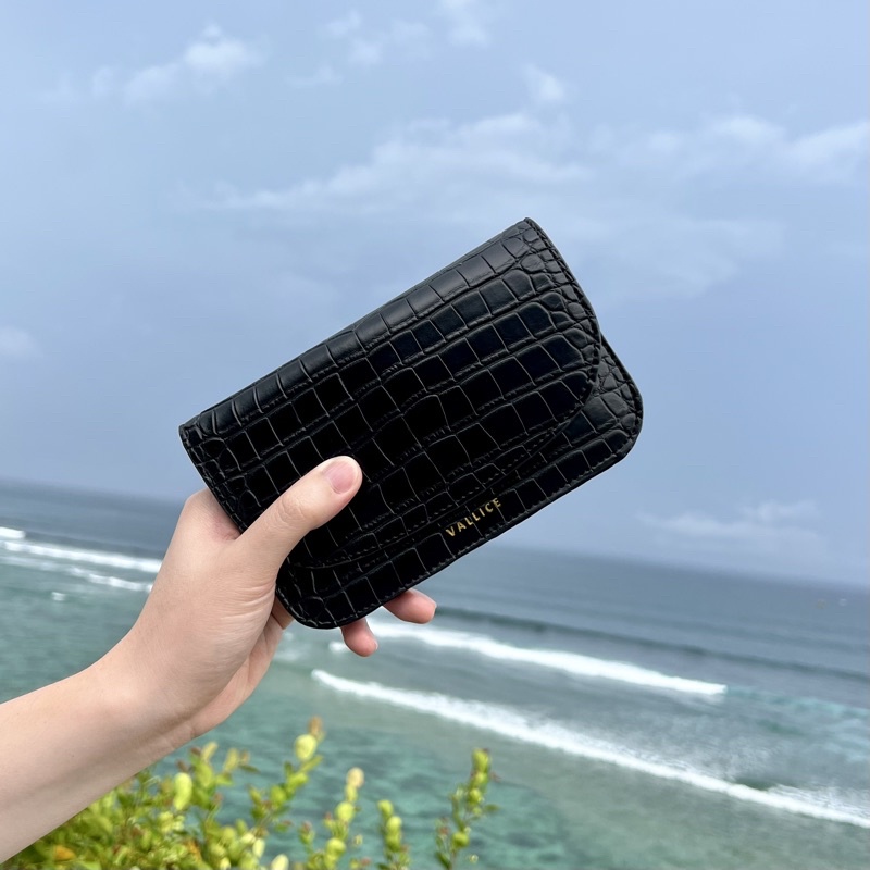 Jual Vallice - Flip Croco Wallet | Shopee Indonesia