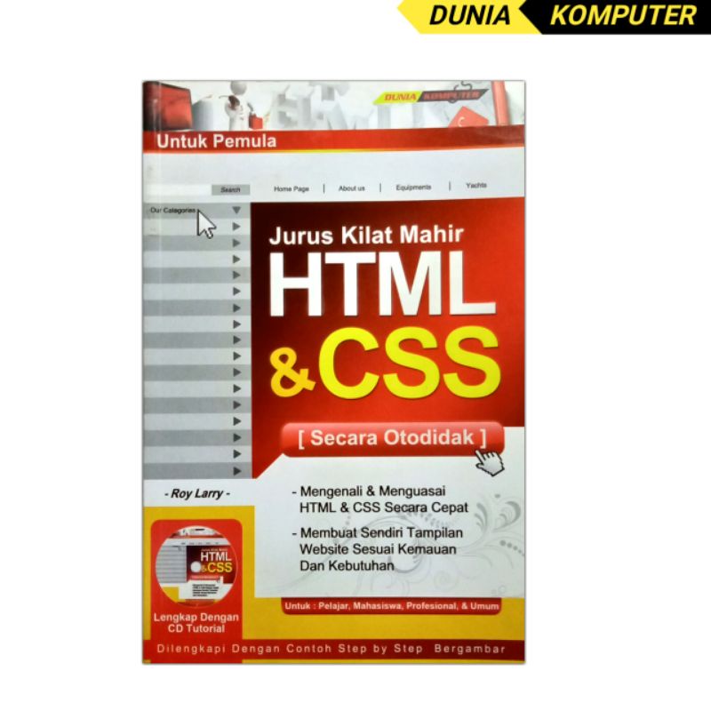 Jual Buku Komputer - Jurus Kilat Mahir HTML & CSS | Shopee Indonesia