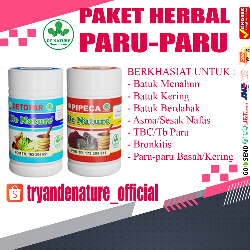 Jual Paket Obat Batuk Kering Batuk Menahun Berkepanjangan Asma Herbal ...