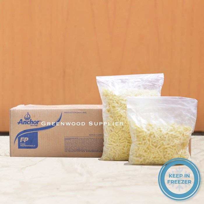 Jual Anchor Shredded Mozzarella / Keju Mozzarella Parut Anchor - 1KG ... Jual Anchor Shredded Mozzarella / Keju Mozzarella Parut Anchor - 1KG ...