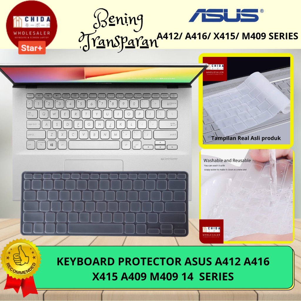 Jual Keyboard Protector laptop Asus A412 A416 X415 A409 M409 14 SERIES ...