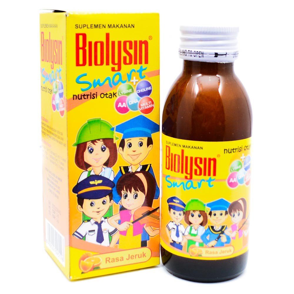 Jual BIOLYSIN SMART SYR 60ML (BERNO) | Shopee Indonesia