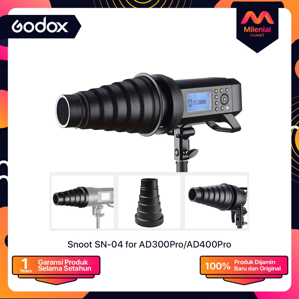 Jual Godox SN-04 / Godox SN04 Snoot for AD400 / Godox Snoot | Shopee Indonesia