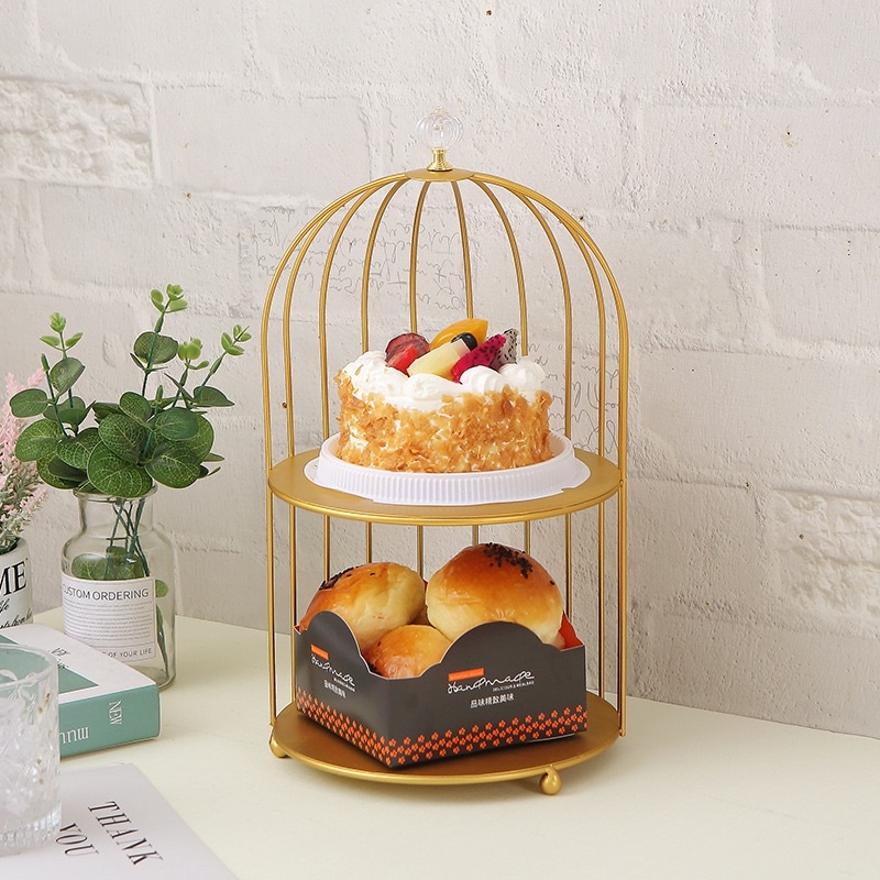 Jual birdcage cake stand tempat kue, cake display | Shopee Indonesia
