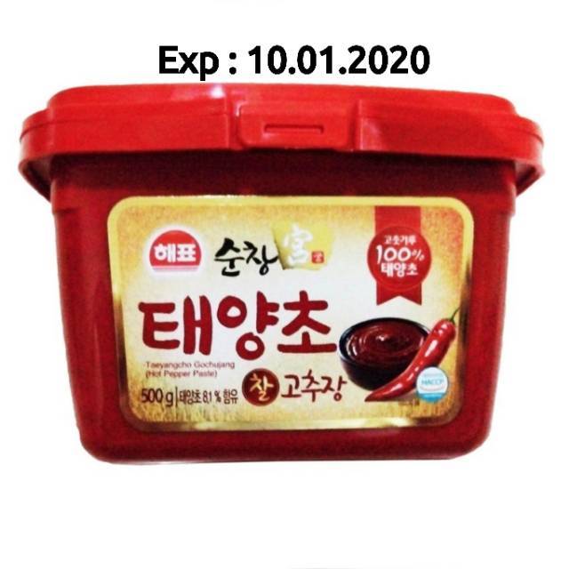 Sajo Gochujang Korea - Hot Pepper Paste - Pasta Cabai Korea 500gr ...