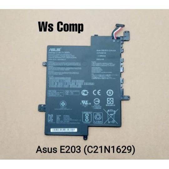 Jual Baterai Asus E203 C21N1629 Original | Shopee Indonesia