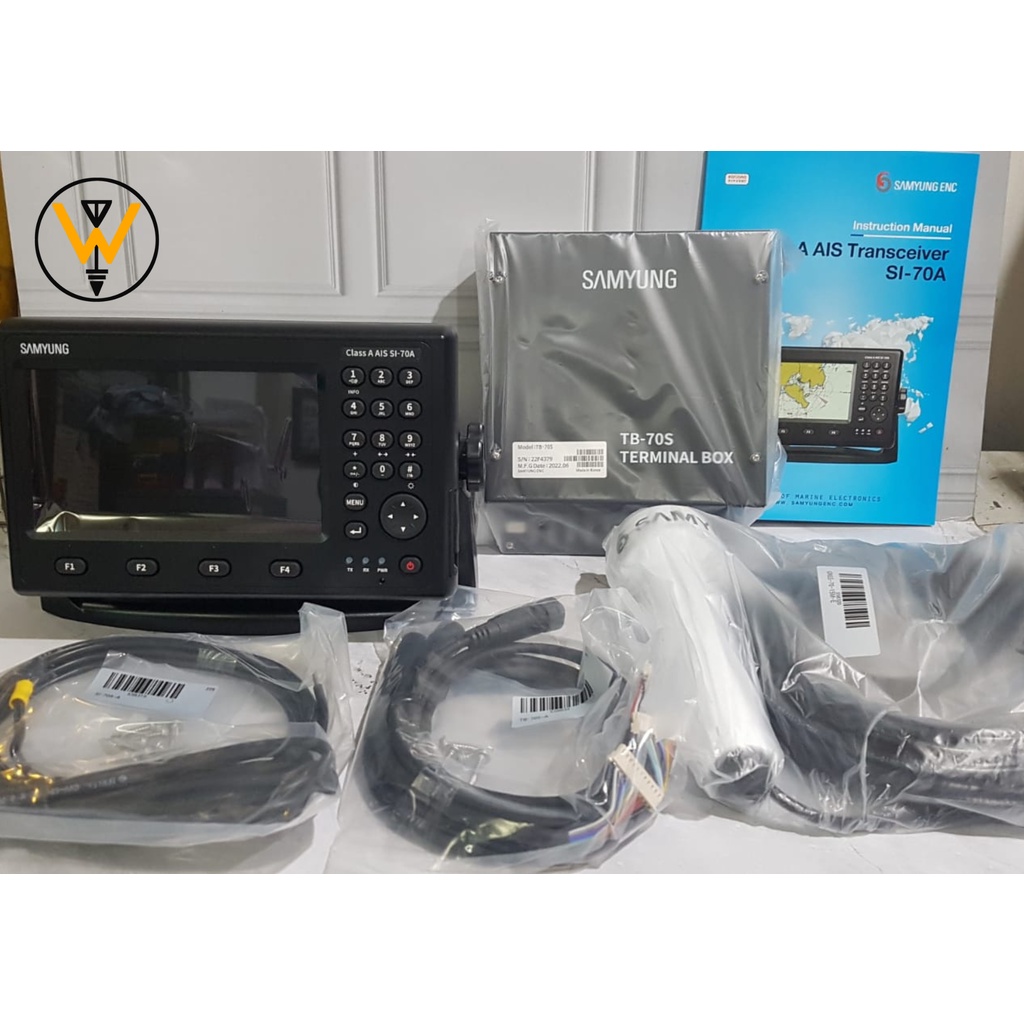 Jual SAMYUNG SI-70A AIS CLASS-A IMO STANDARD SI70A 70A GPS KAPAL MARINE ...