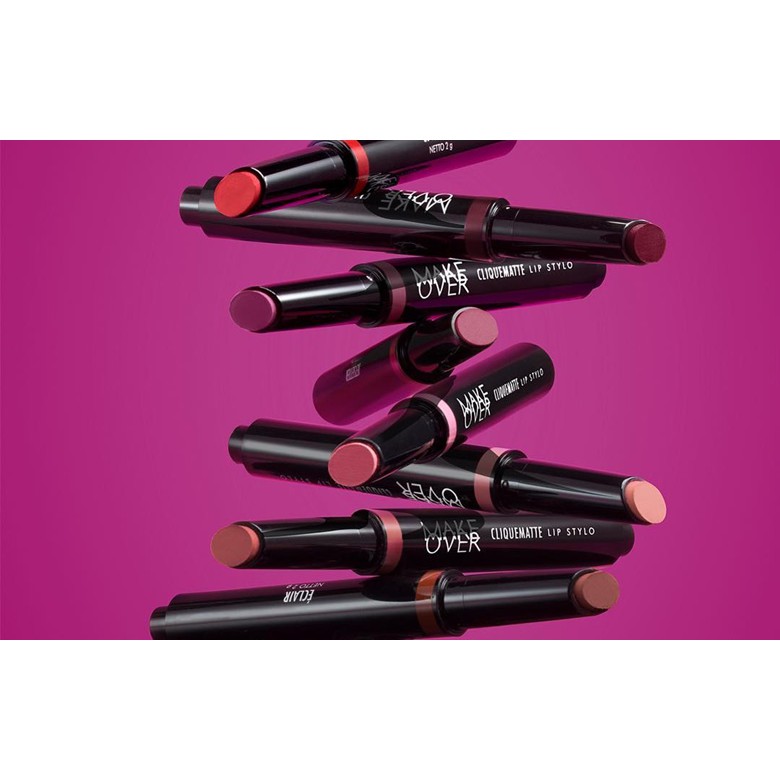 Jual Make Over Clique Matte Lip Stylo / Makeover Cliquematte Lipstick ...