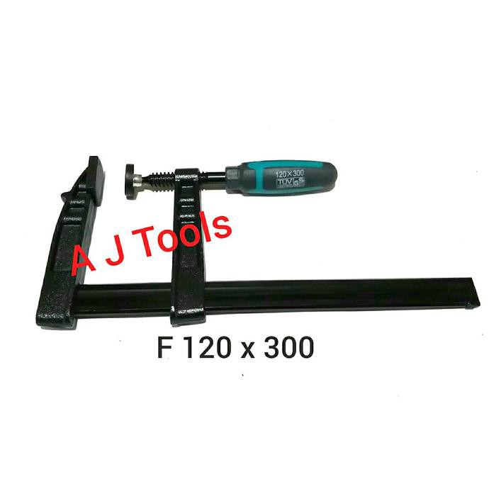 Jual KLEM / CLAMP F 120 X 300 TJAP MATA / EYE BRAND F300 | Shopee Indonesia