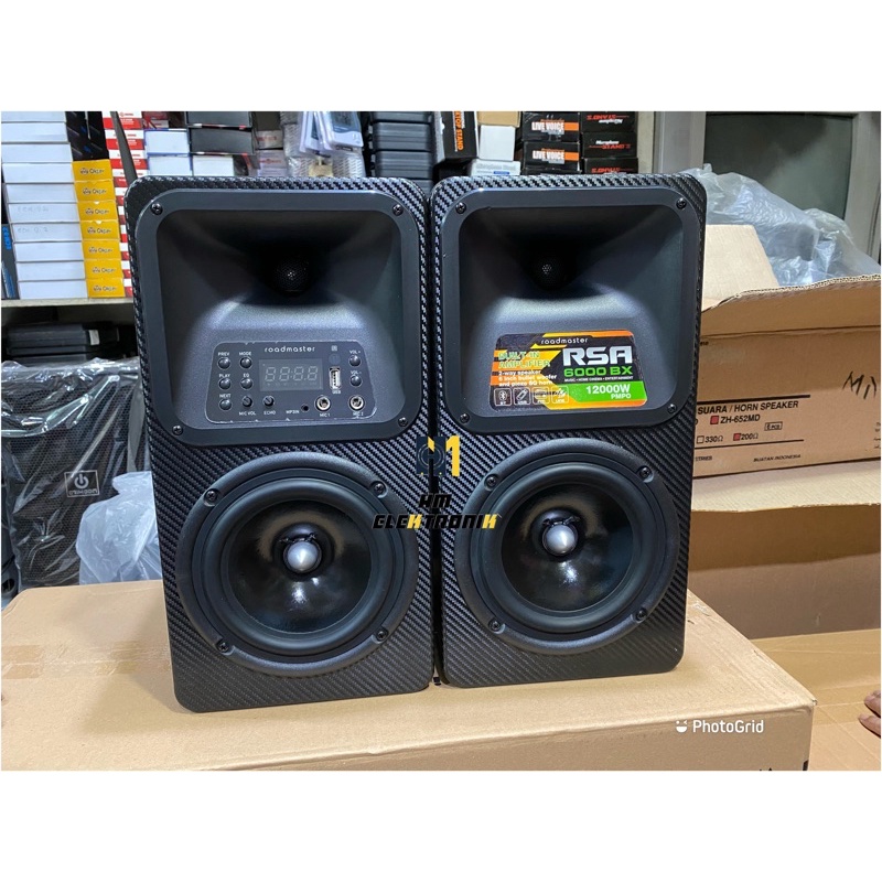 Jual ROADMASTER RSA 6000BX SPEAKER Aktif Bluetooth | Shopee Indonesia