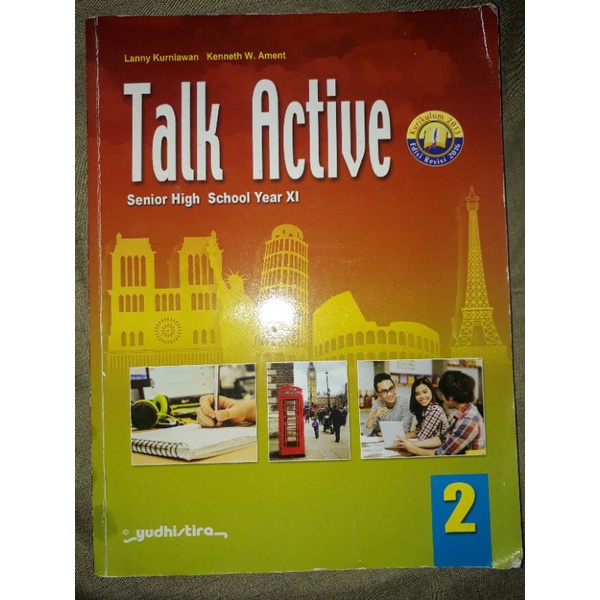Jual BUKU TALK ACTIVE 2 kurikulum 2013 [PRELOVED] | Shopee Indonesia