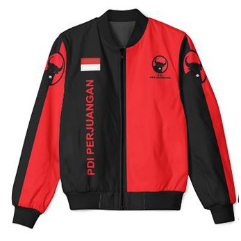 Jual jaket bomber partai pdi perjuangan pdip art 2 | Shopee Indonesia