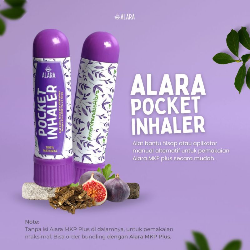 Jual Alara Pocket Inhaler Alat Bantu Hisap Minyak Kayu Putih Plus 8 in ...