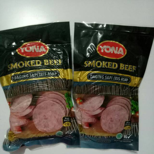 Jual Yona smoked beef/daging asap 250gr Indonesia|Shopee Indonesia
