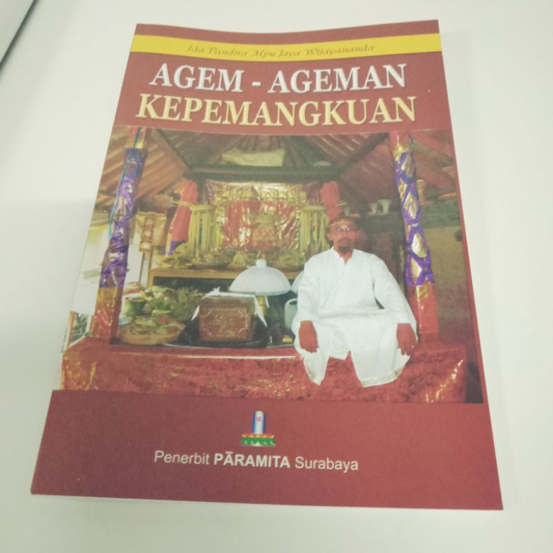 Jual Buku Pemangku Agem Ageman Kepemangkuan Agama Hindu Ida Pandita Mpu ...