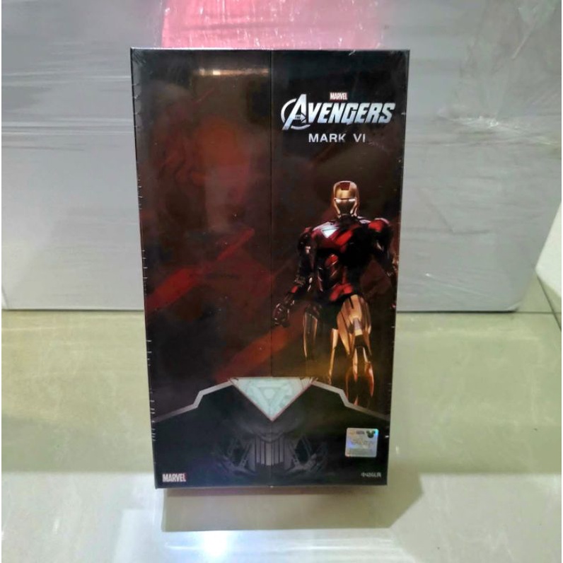 Jual ZD Toys Original Marvel Avengers Ironman Mark VI Ironman MK6 Non Led | Shopee Indonesia