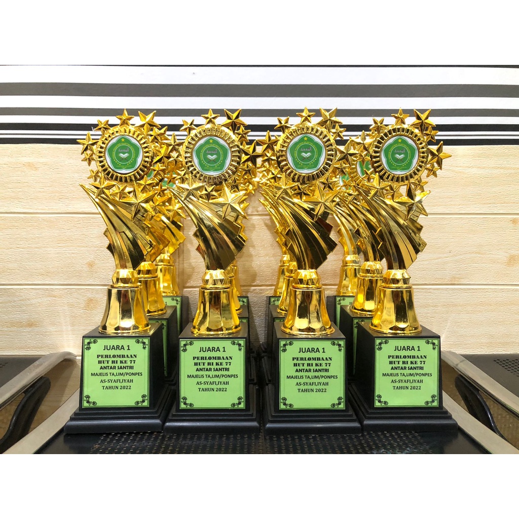 Jual Piala trophy tropi set juara 1-2-3 bagus murah (Harga Per1 pcs) | Shopee Indonesia