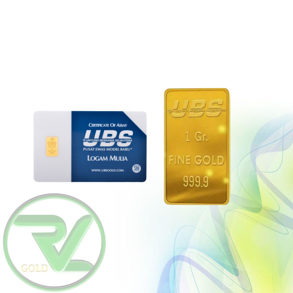 Jual Rvl Gold Logam Mulia Ubs ( Lm ) 1gr 1 Gram | Shopee Indonesia