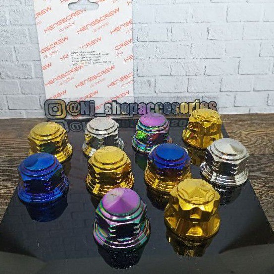 Jual Mur tromol as belakang stainless heng mur roda belakang matic ...