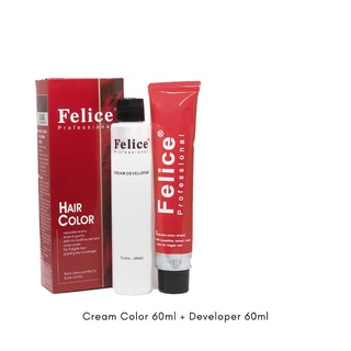 Jual Felice Hair Color 60ml (Cat Rambut Felice) | Shopee Indonesia