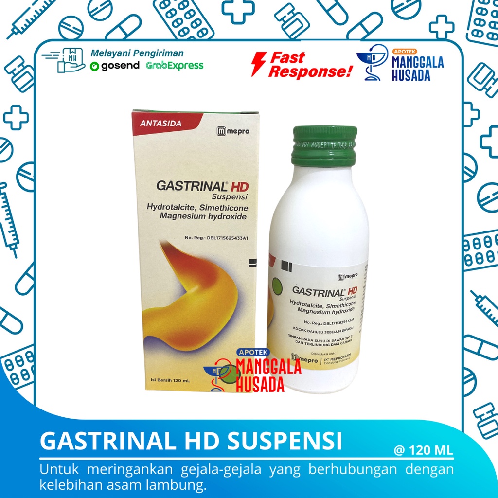 Jual GASTRINAL HD SUSPENSI @ 120 ML | Shopee Indonesia