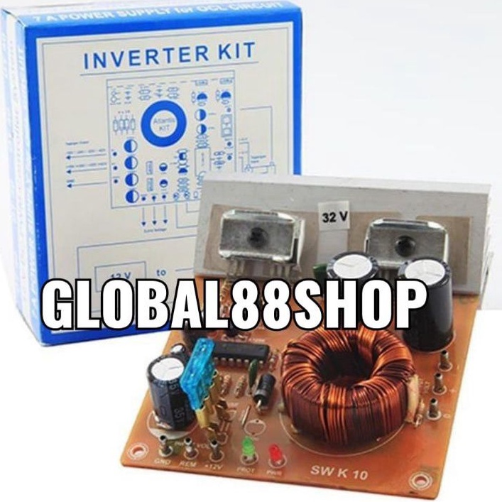 Jual KIT INVERTER 32V CT INPUT 12V 12 VOLT OUT 32V CONVERTER DC TO DC ORIGINAL BELL BGR | Shopee ...