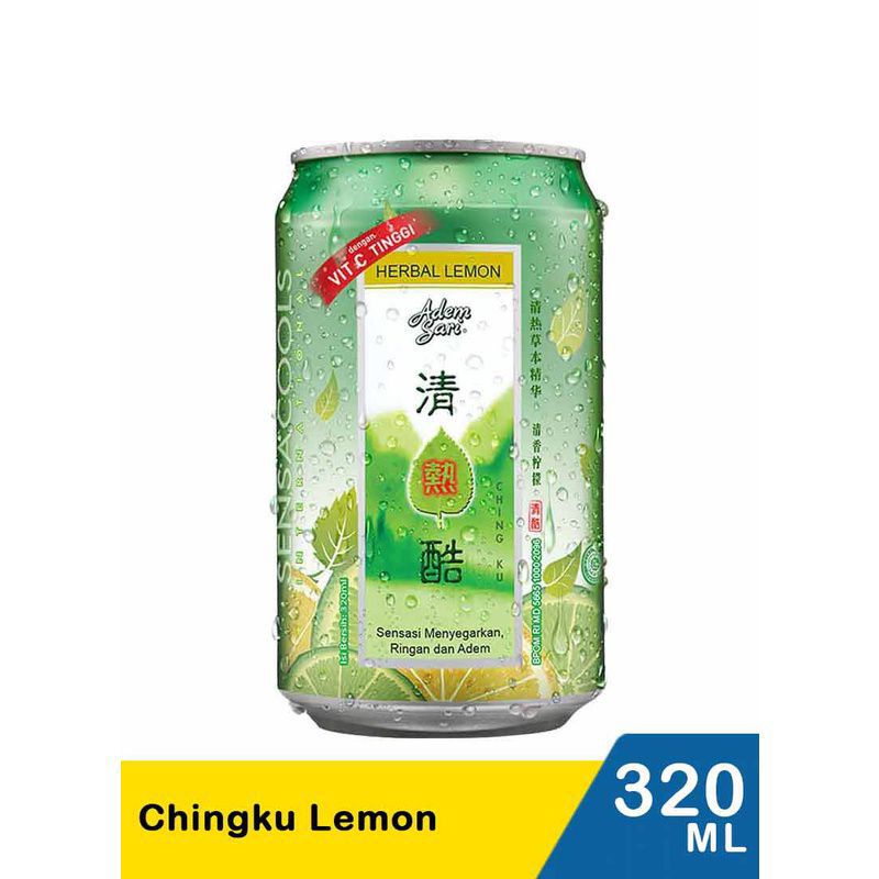 Jual Adem Sari Ching Ku Herbal Lemon 320ml | Shopee Indonesia