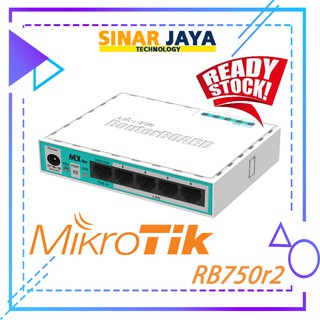 Jual Router Mikrotik RB750r2 ( hEX Lite ) New RB750 r2 RB 750r2 RB 750 ...