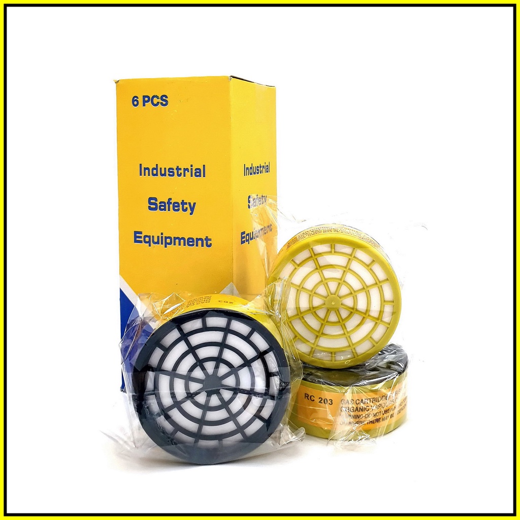 Jual Catridge Isi Filter Masker Respirator RC 203 Catridge | Shopee ...