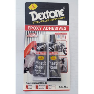 Jual Original Lem Dextone Dexton Plastic Steel Epoxy Adhesive Plastik ...