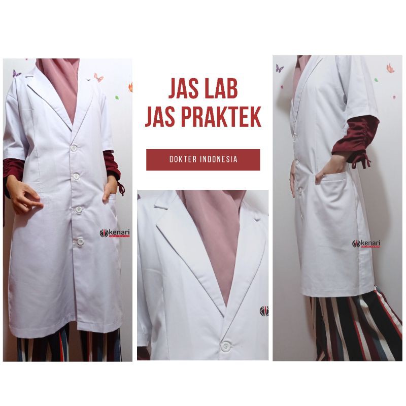 Jual Jas Lab/Jas Praktek/Jas Dokter Baju Laboratorium Baju Praktek ...
