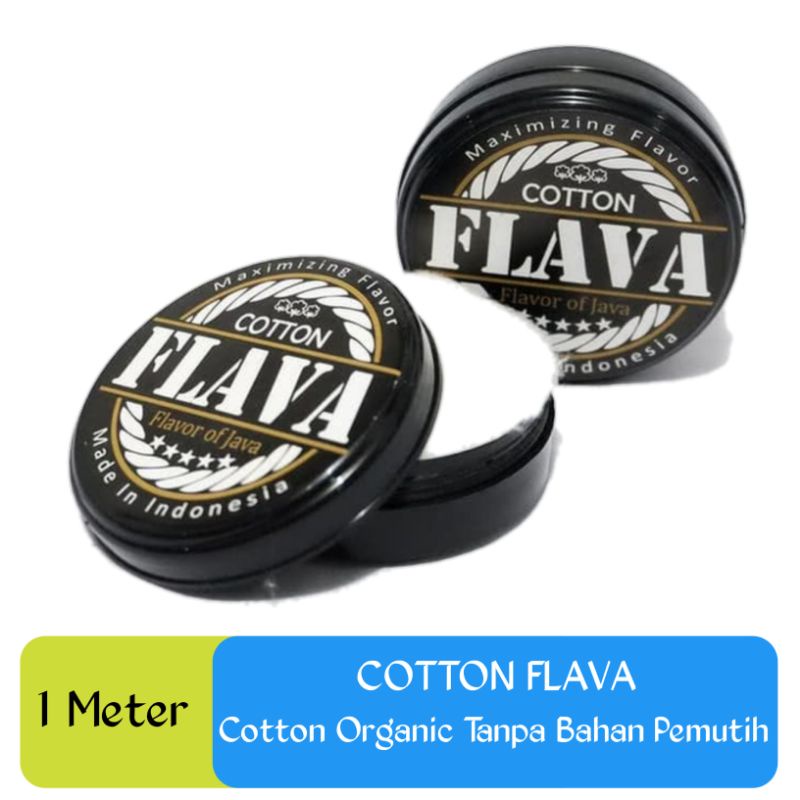 Jual Cotton Flava Authentic Kapas Vapee Cotton Of Java | Shopee Indonesia