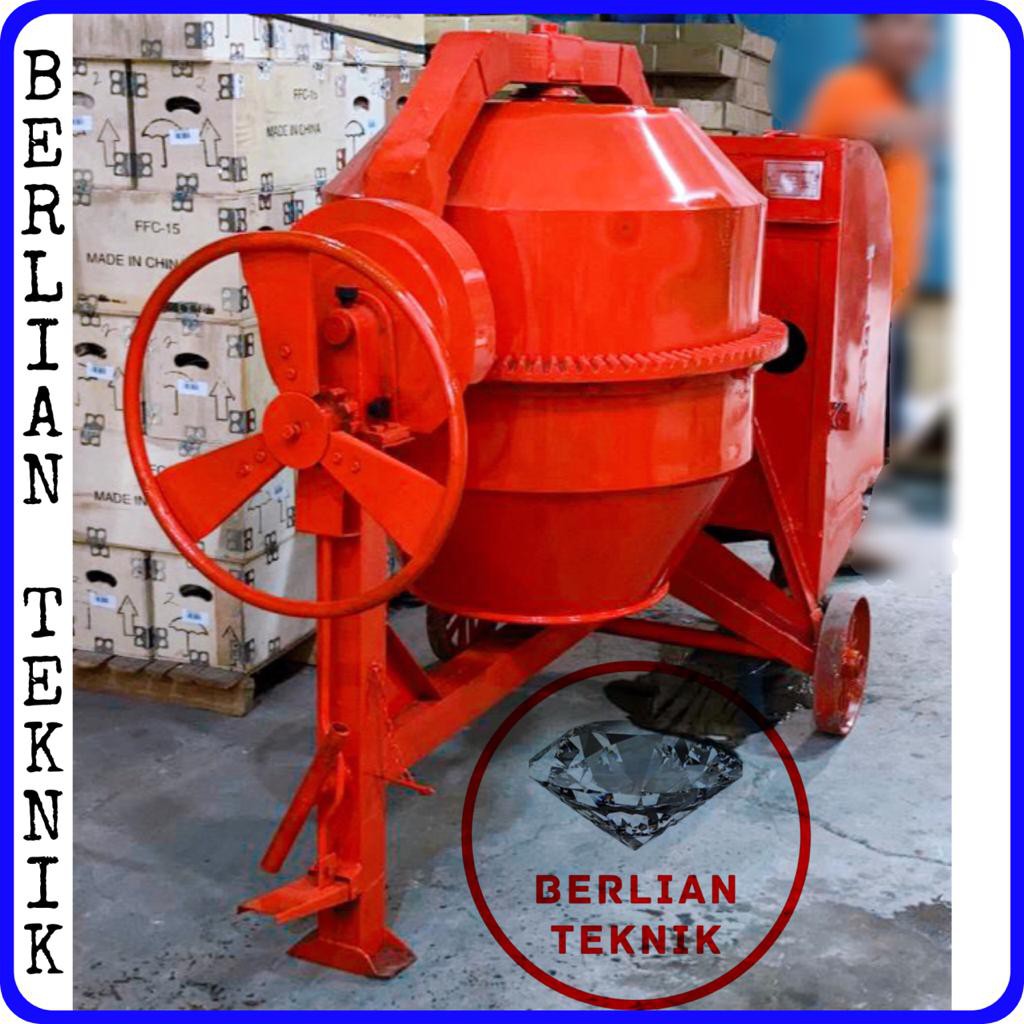 Jual Beton Molen Concrete Mixer Semen TIGON 1000 Liter | Shopee Indonesia