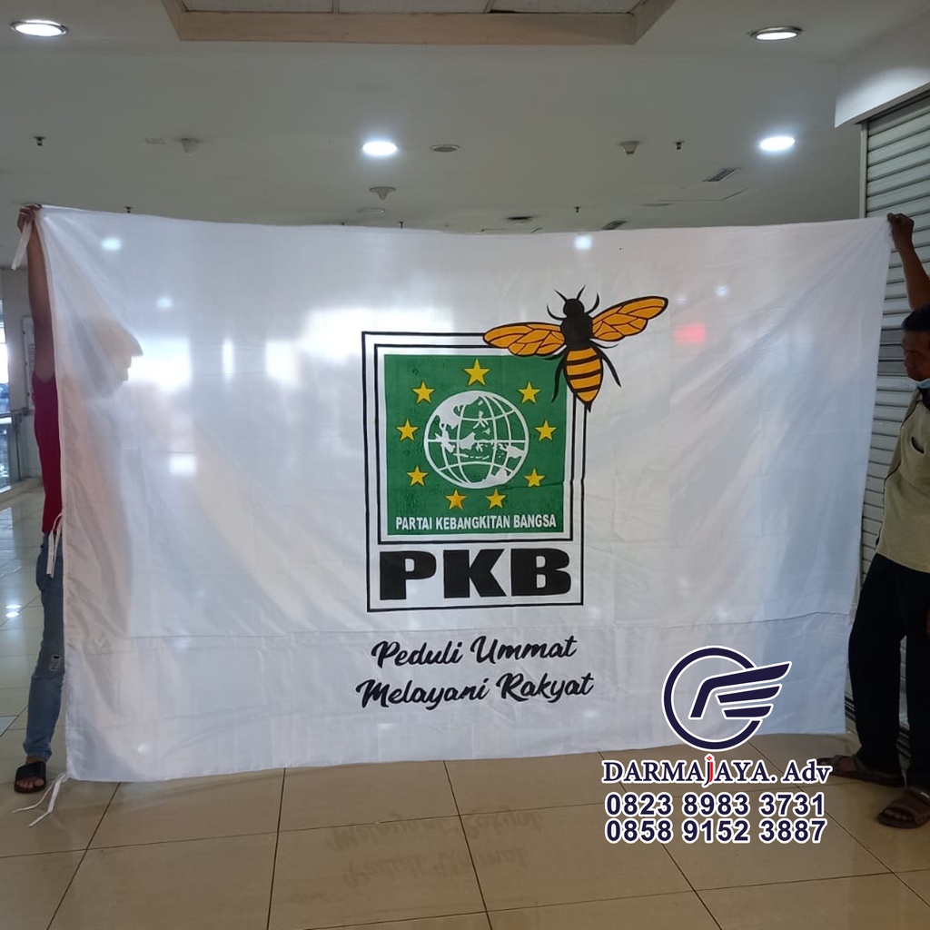 Jual bendera partai PKB ukuran 2x3 meter | Shopee Indonesia