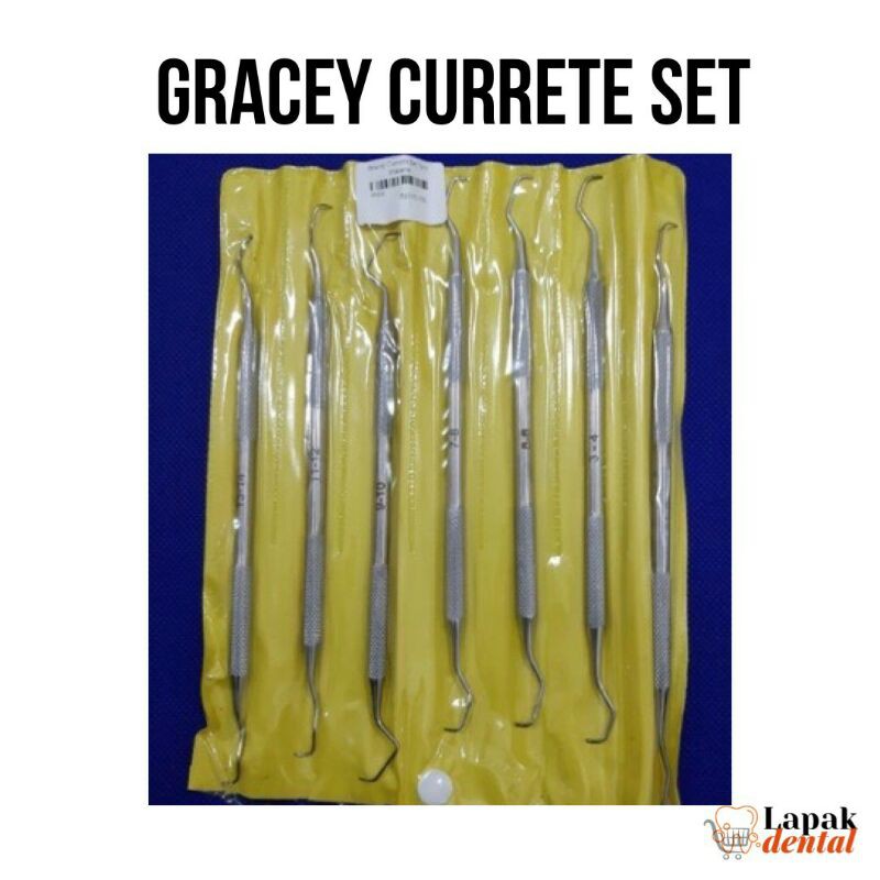 Jual Dental Gracey Curette set / kuret gracey | Shopee Indonesia