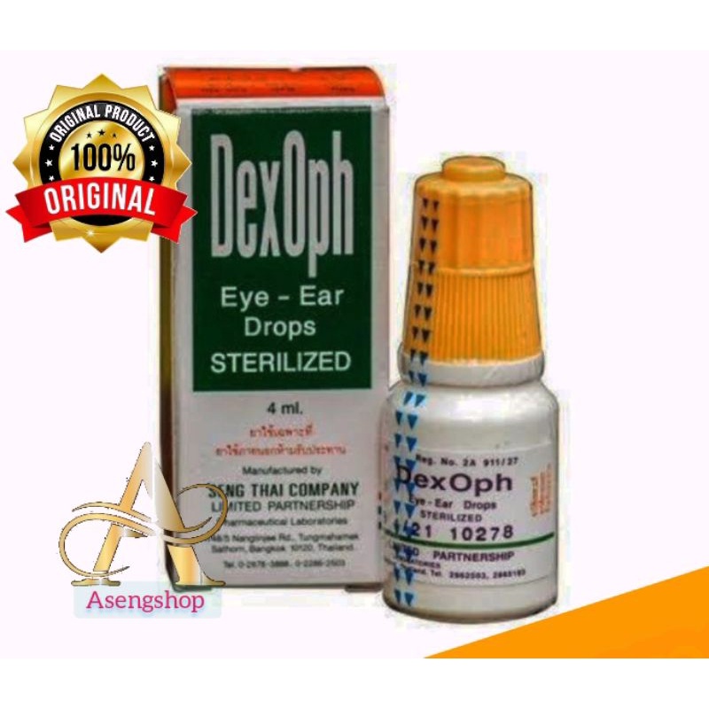 Jual DEX OPH import THAILAND ( obat tetes mata & telinga ) obat khusus ...