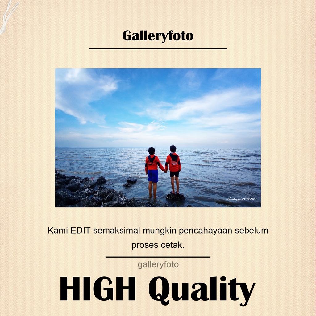 Jual Cetak Foto Paper 20RS 50cm x 70cm Tahan Air | Shopee Indonesia
