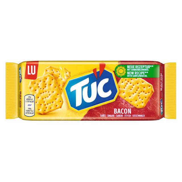 Jual TUC BACON Crackers With Sunflower Oil Biskuit Belanda 100 Gram ...