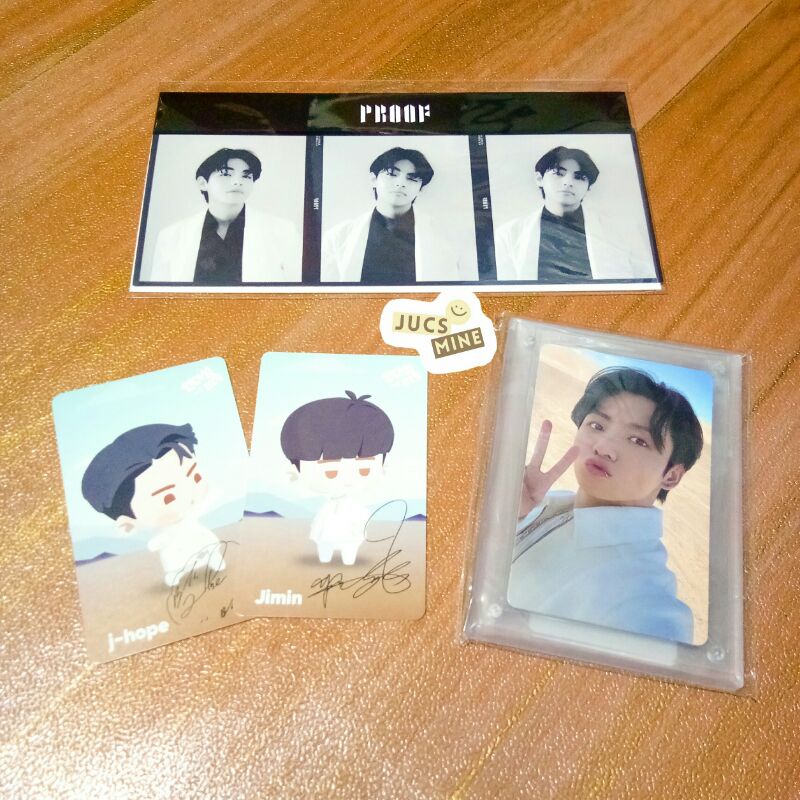 Jual [READY STOCK] BTS OFFICIAL ALBUM PROOF PC PHOTOCARD POSTCARD POB WEVERSE STANDARD VER ...