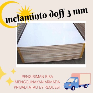 Jual Triplek / MULTIPLEK / PLYWOOD Triplex Melamin Melaminto Putih Doff ...