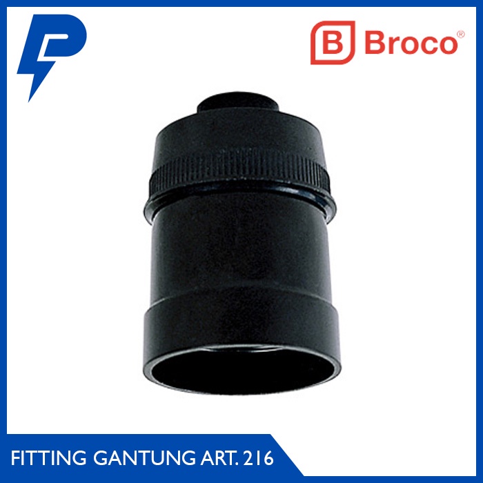 Jual BROCO Fitting Gantung Hitam art. 216L | Shopee Indonesia