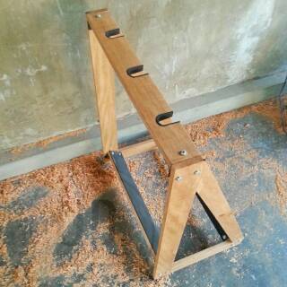 Jual Rak gitar kayu bisa dilepas dirangkai lagi | Shopee Indonesia