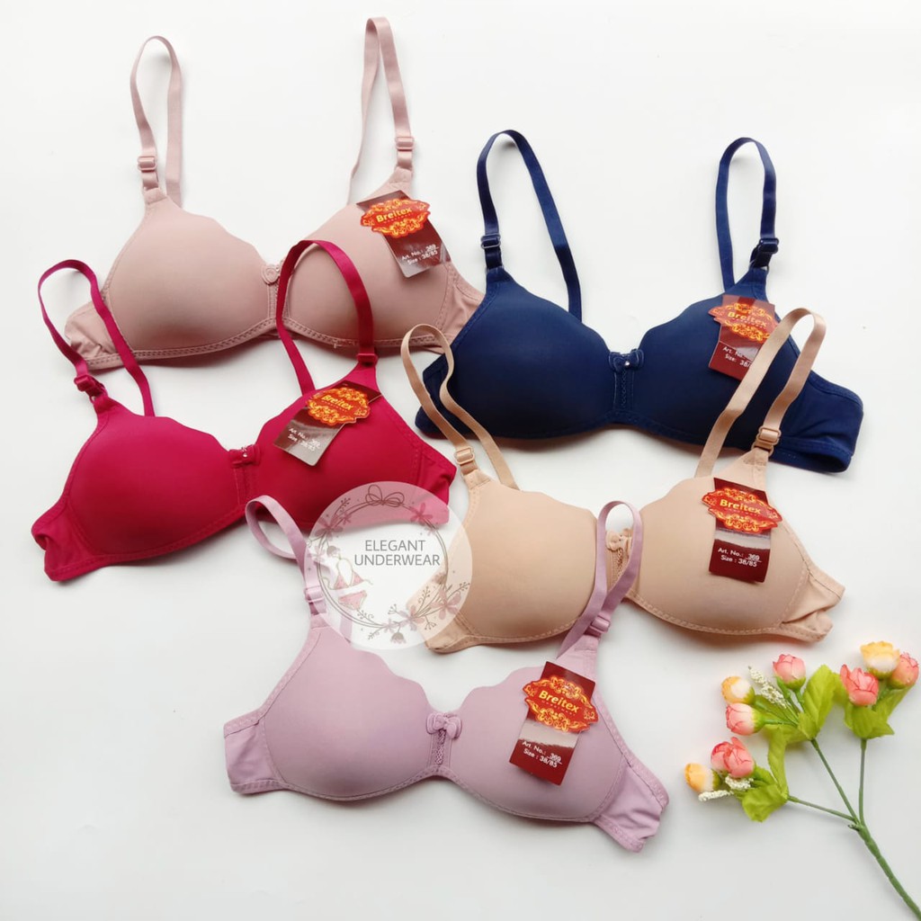 Jual BRA REMAJA TANPA KAWAT BREITEX 369 (SIZE KECIL) | Shopee Indonesia