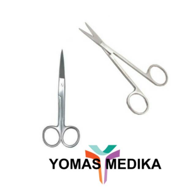 Gunting Jaringan Bedah Tajam Tajam Kecil 11 CM | Shopee Indonesia