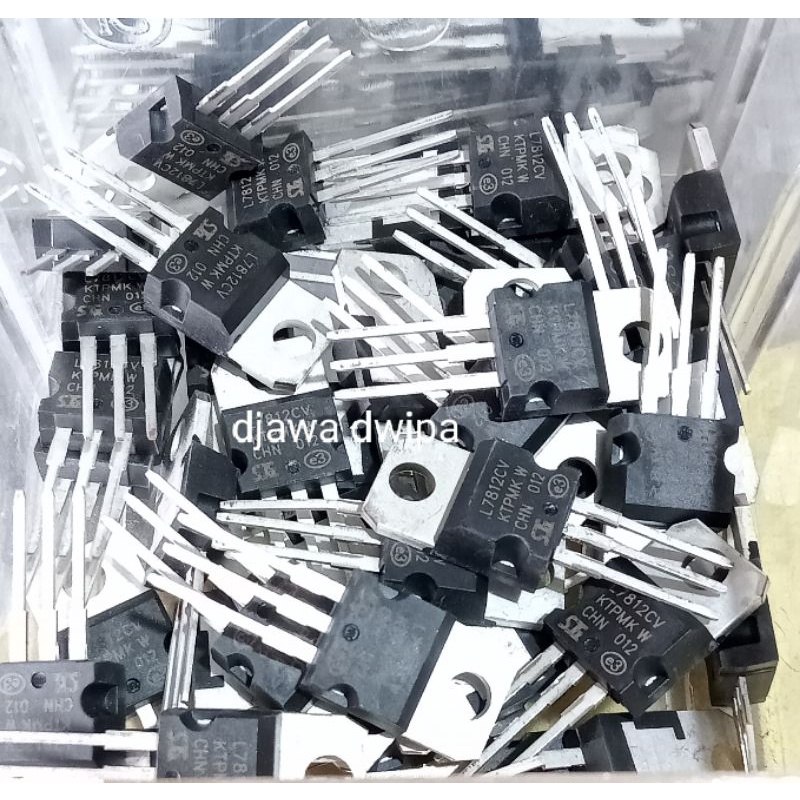 Jual IC L7812CV LM7812 12V LDO Voltage Regulator TO-220 DIP AF64 | Shopee Indonesia