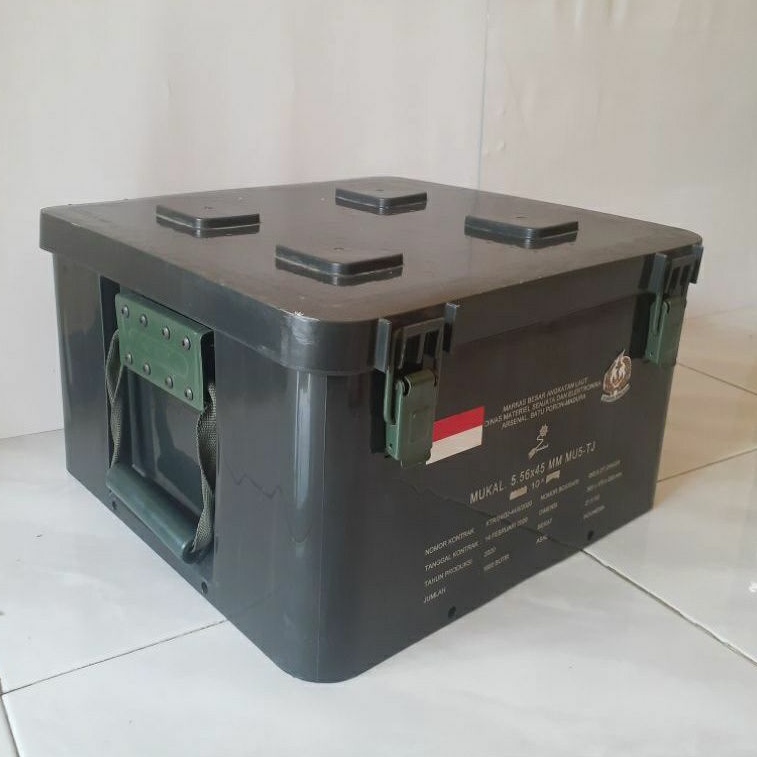 Jual Kotak Box Amunisi Bekas PINDAD - Box Jatah Plastik Serbaguna ...