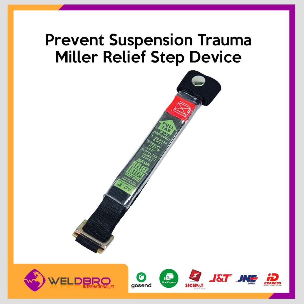 Jual Miller Relief Step Device Prevent Suspension Trauma 9099X/12-H5 ...