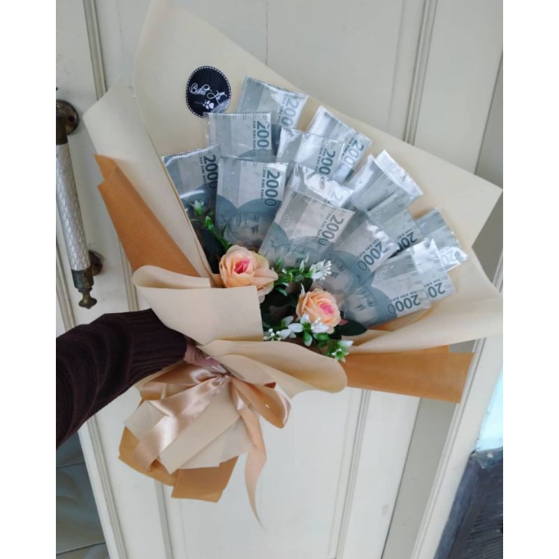 Jual MONEY BOUQUET/BUKET UANG ASLI (PECAHAN 2 RIBU 15 LEMBAR)/BISA ...
