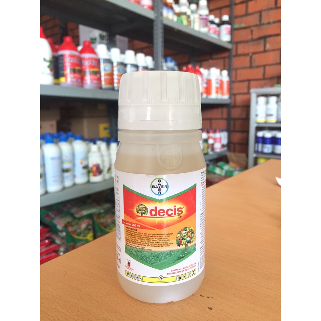 Jual DECIS 25 EC 250 ML INSEKTISIDA PESTISIDA OBAT PEMBASMI HAMA BAYER ...